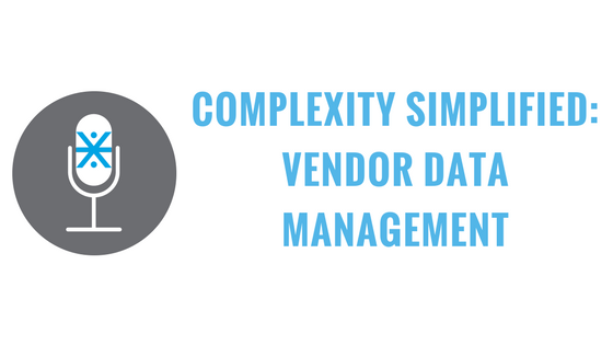 Complexity Simplified: Vendor Data Management