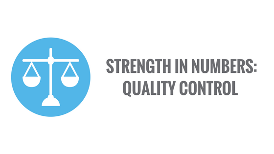 Strength In Numbers: Quality Control
