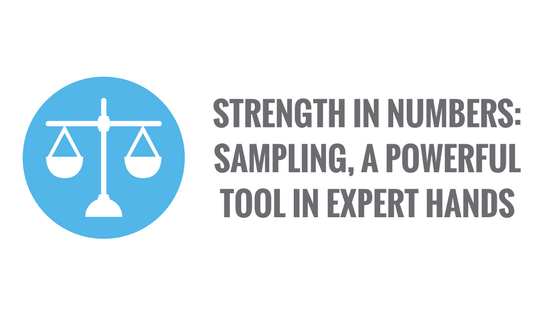 Strength In Numbers: Sampling, A Powerful Tool in Expert Hands